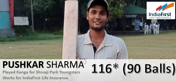 Opener Pushkar Sharma’s swashbuckling 116* seals the game for Shivaji ...